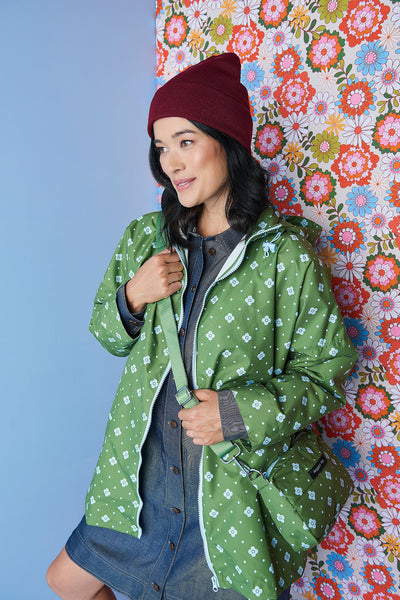 Raincoat in Cross Body Bag - Spotted Floral | Project Ten