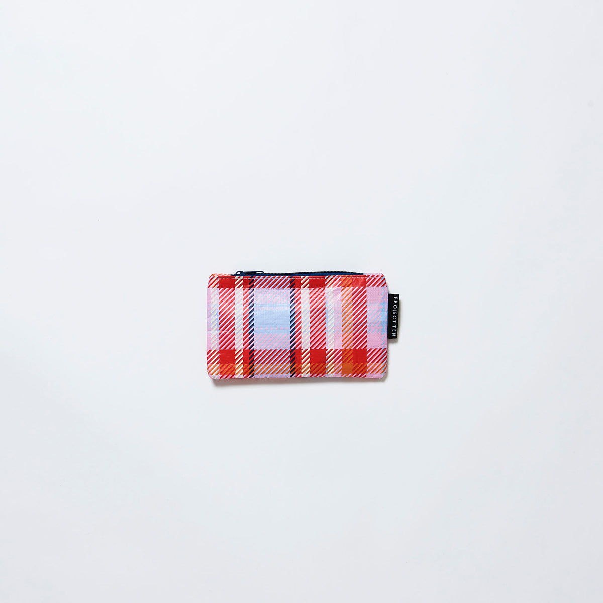 Tiny Zip Pouch – Tartan – Project Ten