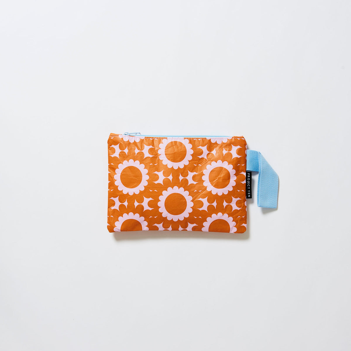 Mini Zip Pouch – Geo Floral – Project Ten
