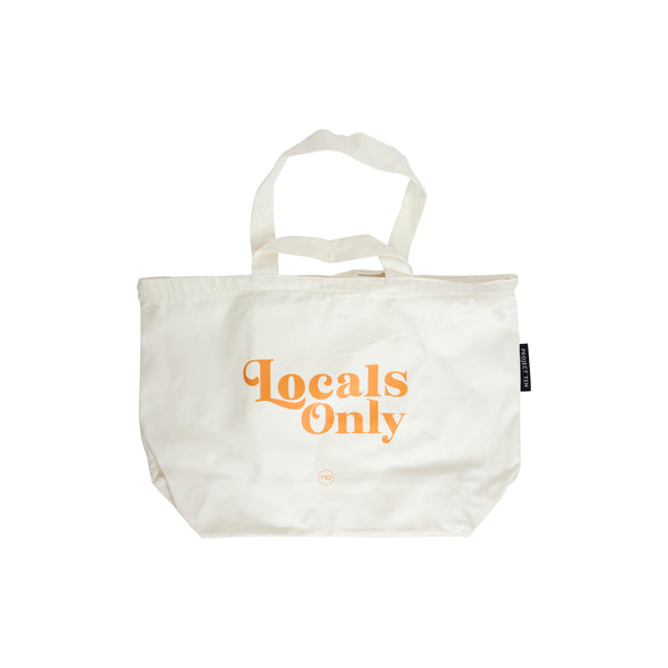 Locals Only Limited Edition Cotton Tote Ecru | Project Ten
