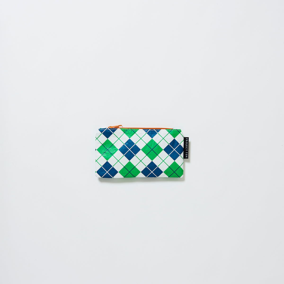 Tiny Zip Pouch – Argyle – Project Ten